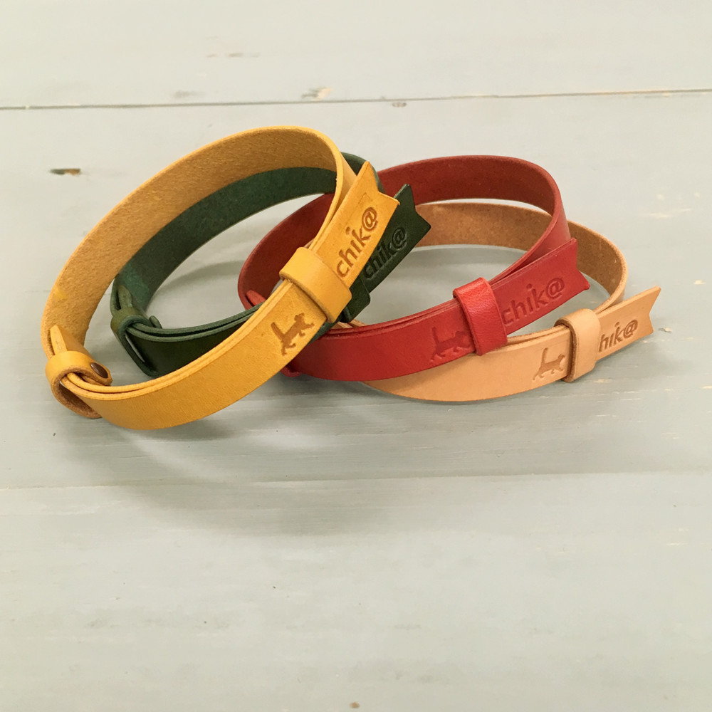 猫・小型犬などペット用の首輪2型Lサイズ45cm程度まで（刻印いたします。） 336847 | やまもと鞄